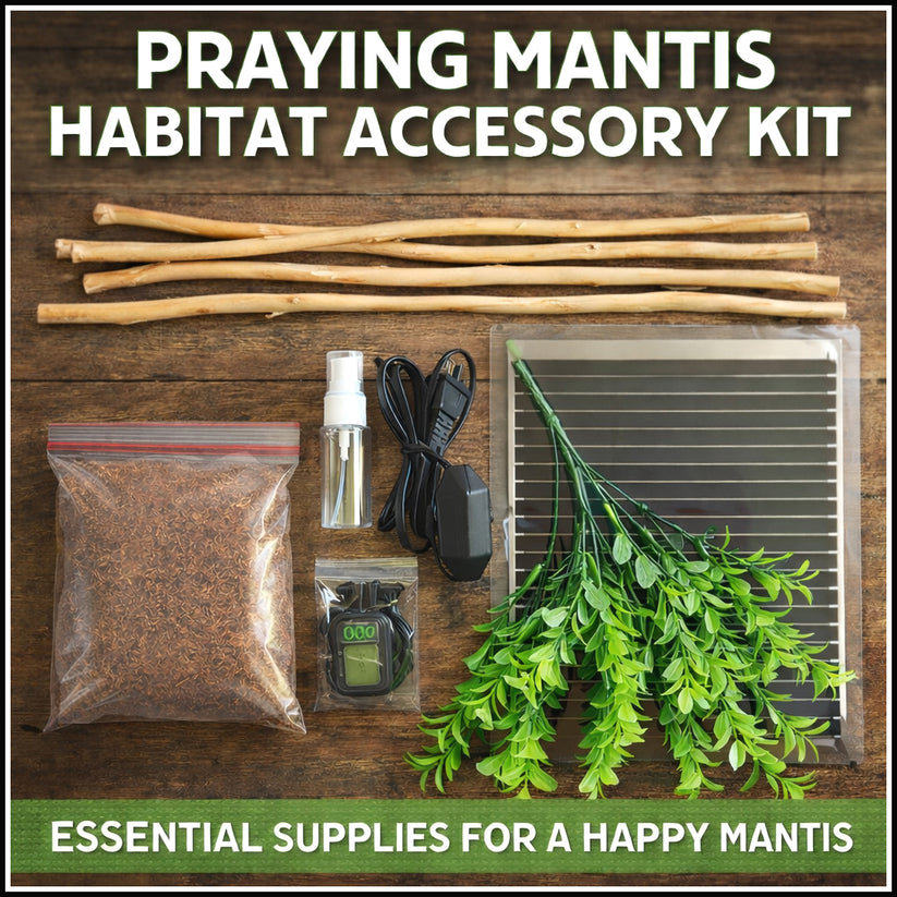 Praying Mantis Habitat Accessory Kit. Create an excellent setup ...